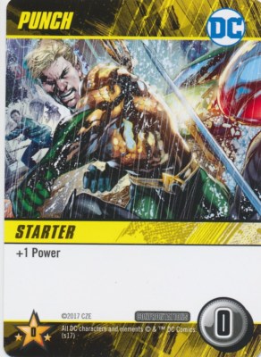 PUNCH DC Comics Deck Building Game card CONFRONTATIONS AQUAMAN | eBay