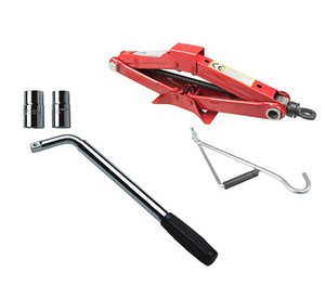 Wheel Change Kit 1.5T Scissor Jack + Extendable Wheel Brace 17mm 19mm ...