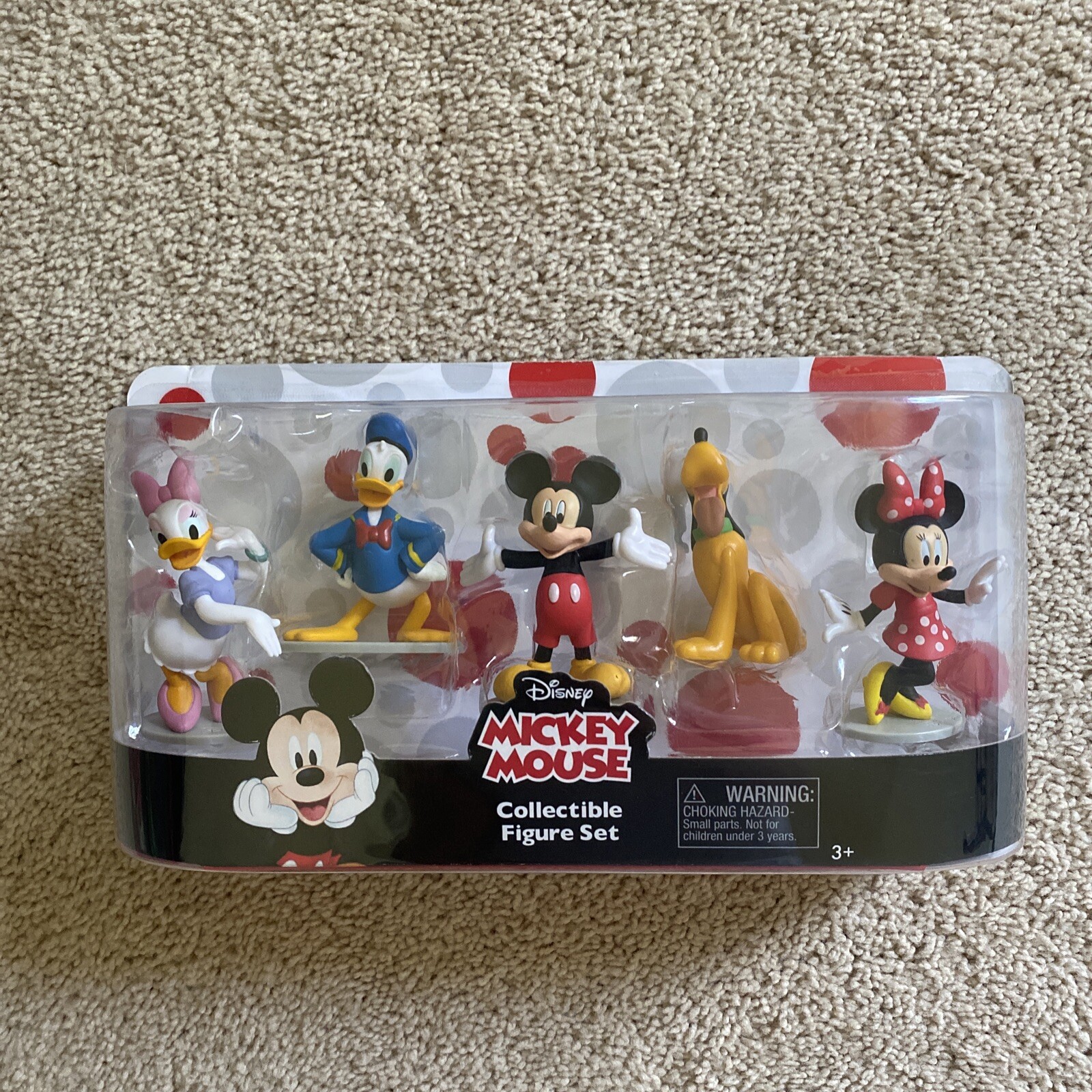 Disney Mickey Mouse Collectible Figure Set-5 Piece set | eBay