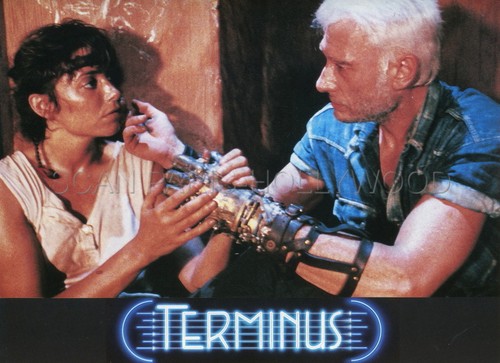 JOHNNY HALLYDAY KAREN ALLEN TERMINUS 1987 PHOTO D'EXPLOITATION ...