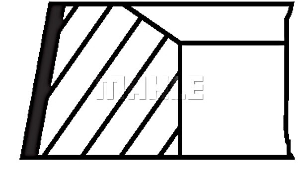 Piston Ring Kit For MERCEDES Cla E-Class Gla Glc Slc Slk A205 A207 ...