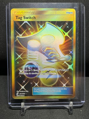 Tag Switch 254/236 Gold Secret Rare Pokémon 2019 Unified Minds - NM | eBay