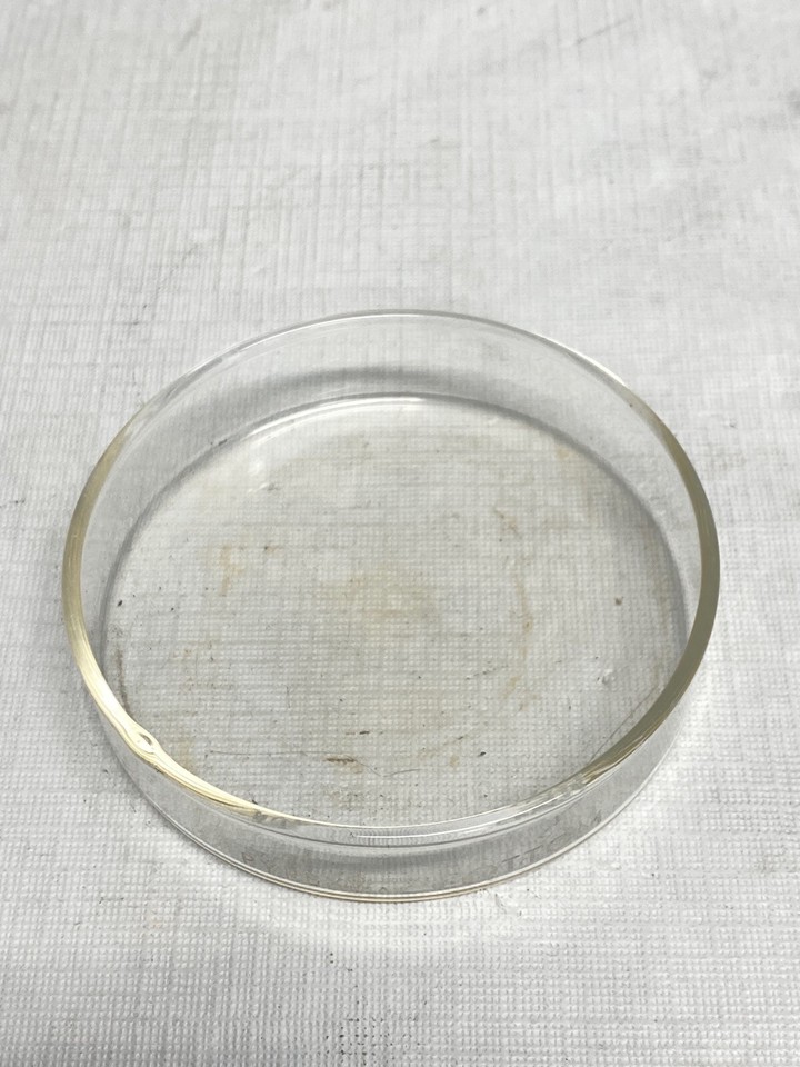 CORNING PYREX Glass 93mm OD x 20mm H Petri Culture Dish Bottom 3160 ...