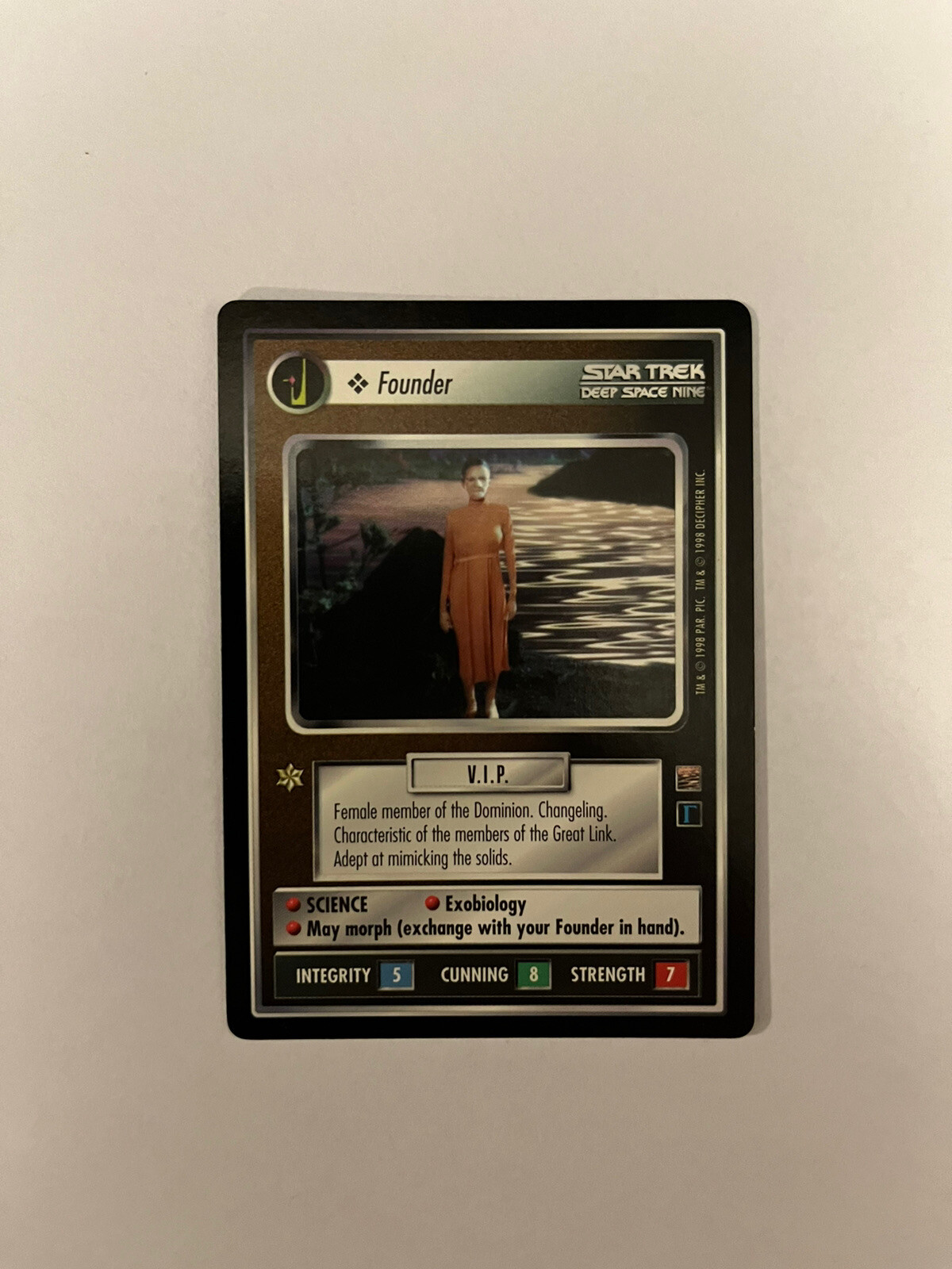 Star Trek CCG 1E Dominion Founder Uncommon mint | eBay