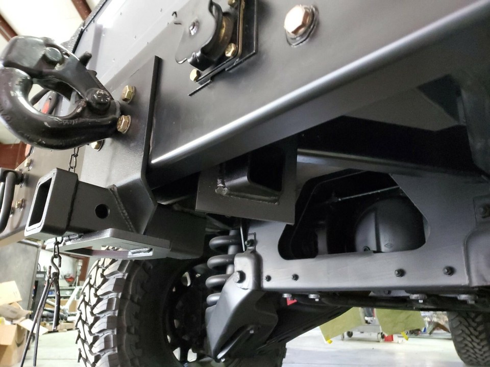 Heavy Duty HMMWV Hitch humvee 2 inch receiver, for an airlift bumper ...