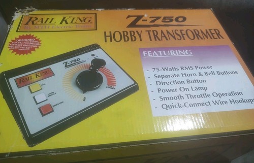 Rail King MTH Z-750 Transformer Controller O ( No Power Brick) | eBay