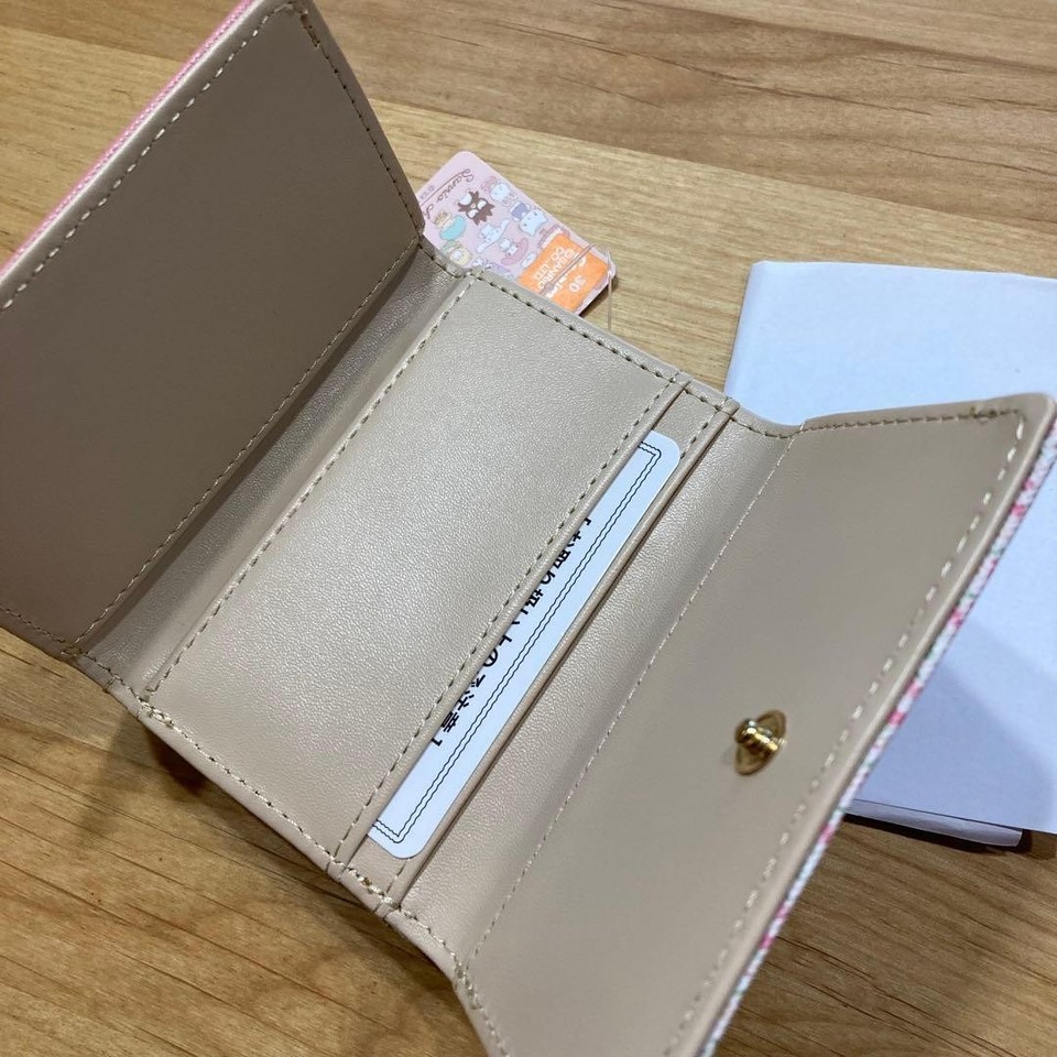 Coin Purse Br with tag Marron Cream Wallet TrifWallet Clasp | eBay UK