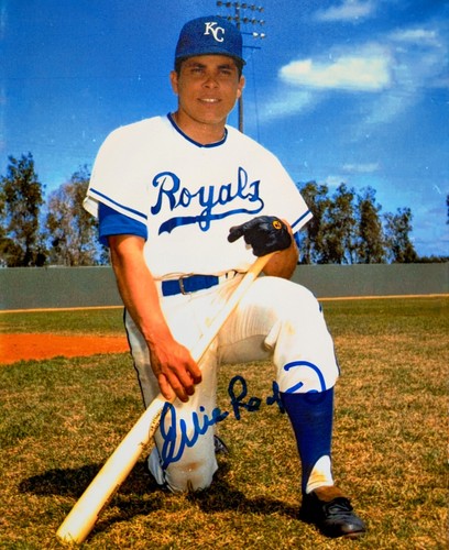 ELLIE RODRIGUEZ (Kansas City Royals) Signed/Autographed 8x10 Photograph ...