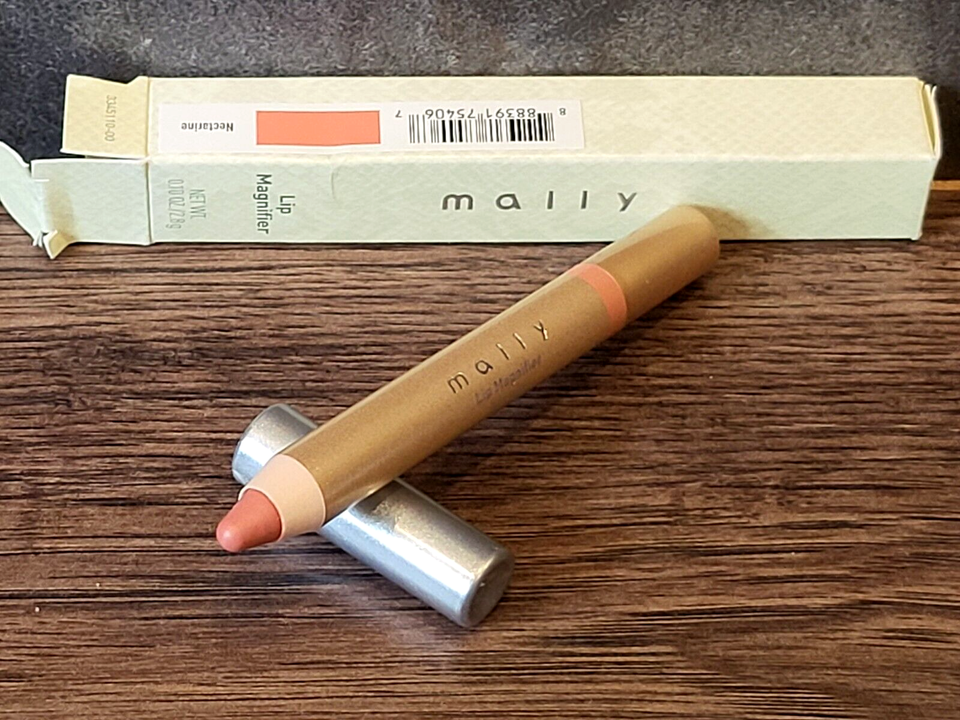 Mally Lip Magnifier Crayon ~ NECTARINE ~ orange/coral, full size, new ...