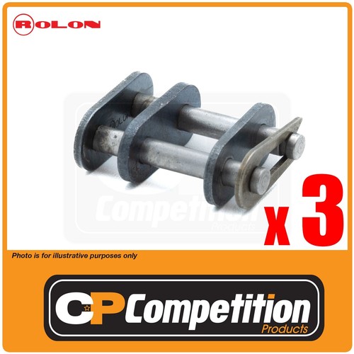 TIMING CHAIN DOUBLE ROW TRUE ROLLER JOINING LINK SUITS ROLON CHAINS DR ...