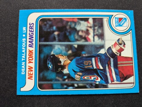 1979-80 Topps Hockey Card # 54 Dean Talafous - New York Rangers (NM) | eBay
