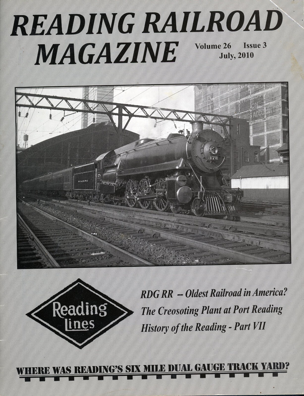 RDG reading railroad magazine vol 26 issue 3 july 2010 | eBay