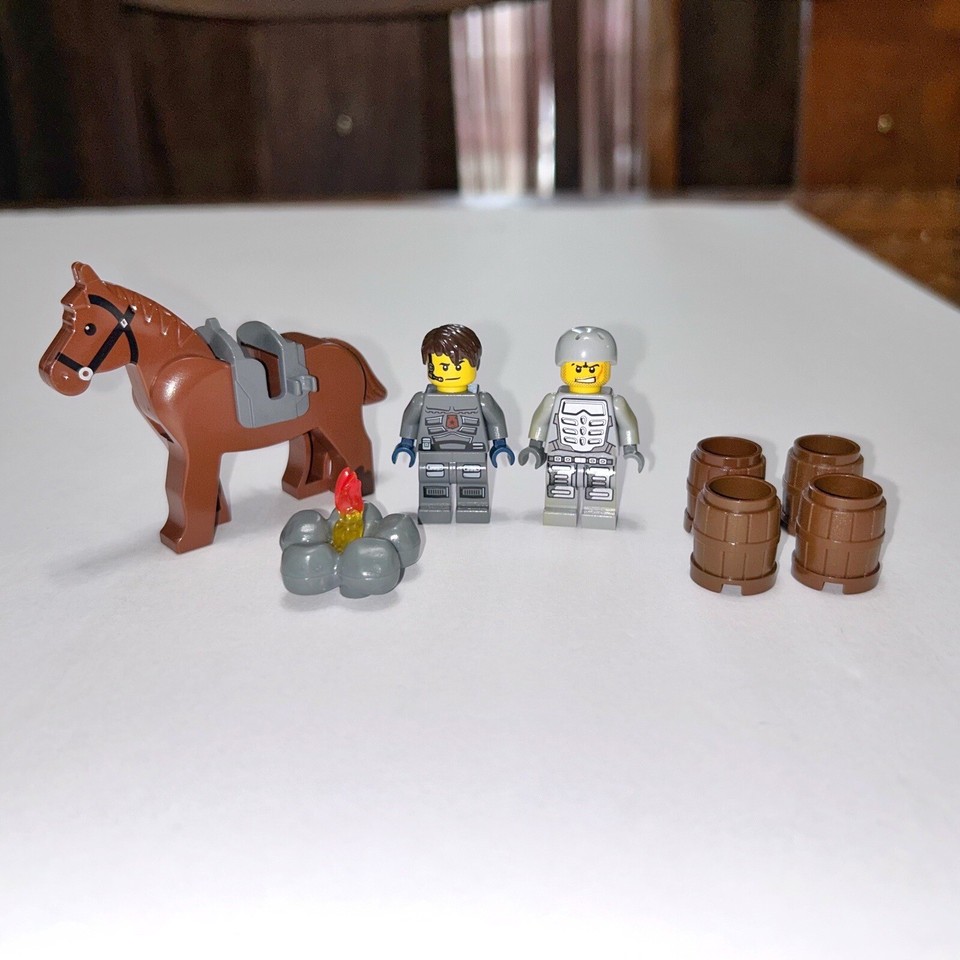 Lego Custom Set Zombie Apocalypse Minifigure LOT Walking Dead Trailer ...