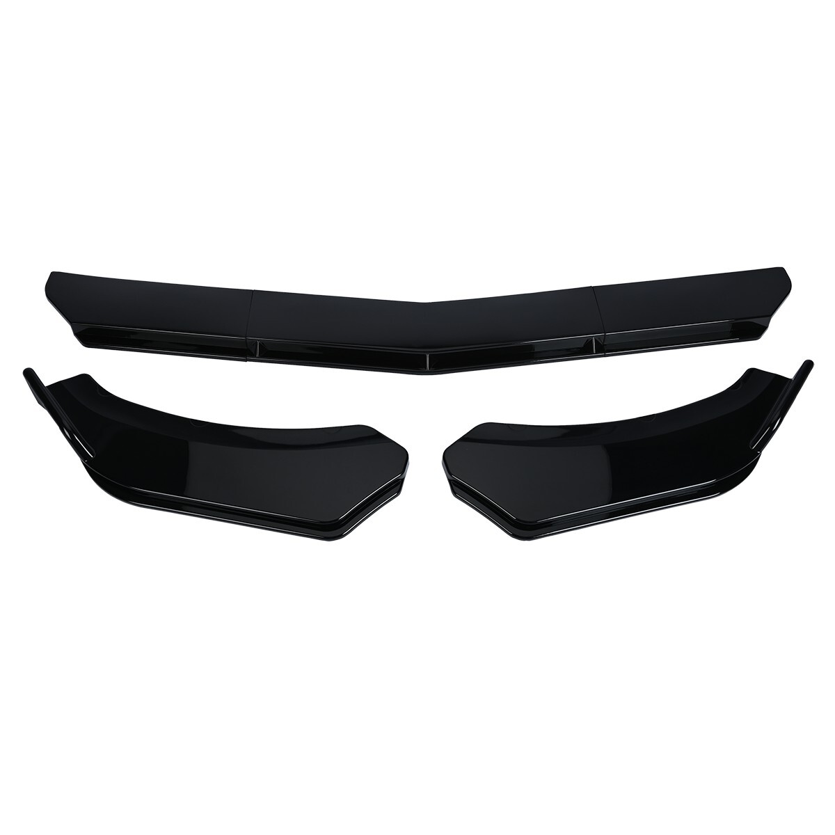 For Infiniti Q50 Q6O Q70 Gloss Black Front Bumper Lip Spoiler Splitter ...