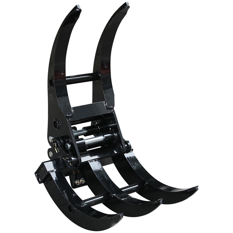 NEW Mini Excavator Grab Bucket Attachment for 0.8-1.5T Excavator Free ...