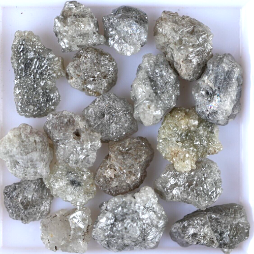 Silver Raw Rough 4 PCS 2.00+ Carat Natural Loose Diamond | eBay