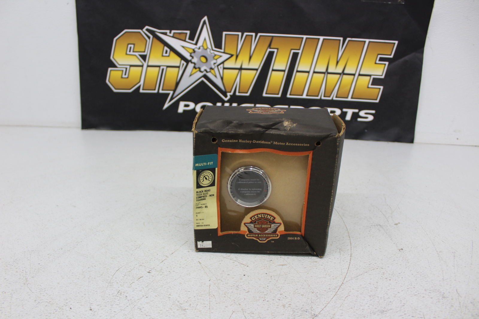 96-06 HARLEY-DAVIDSON ROAD KING EFI FLHRI GAUGE TACH ELECTRIC COMPASS ...
