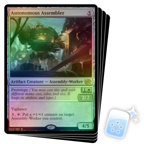FOIL AUTONOMOUS ASSEMBLER X4 The Brothers' War BRO Magic MTG MINT CARD | eBay