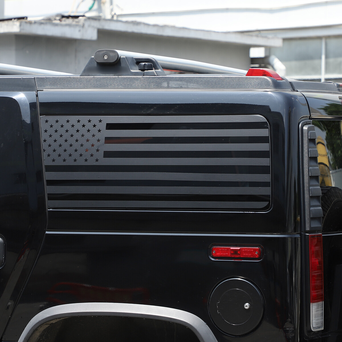 US Flag Windows Side Window Decorative Stickers Exterior For Hummer H2 ...