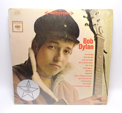 BOB DYLAN Self Titled 1st Album VINYL LP 6 Eye CS 8579 1E/1F PROMO ...