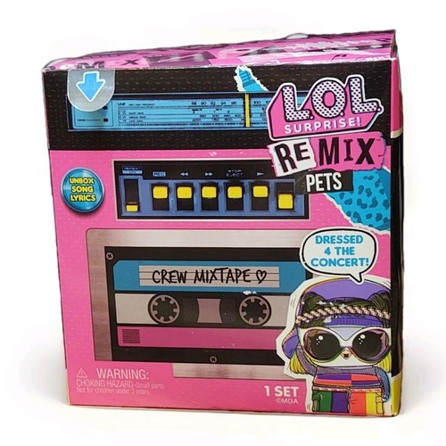 LOL Surprise! Re-Mix Pets Retro Cassette Music 80's Boom Box MGA New ...