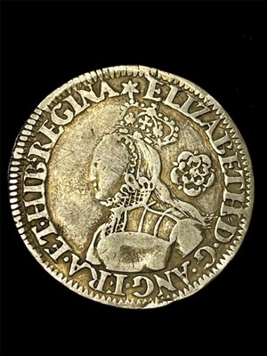 1562 Elizabeth I Sixpence 6d Milled Silver Coin English | eBay