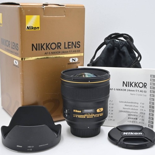 Nikon Single Focus Lens Af-S Nikkor 24Mm F/1.4G Ed | eBay