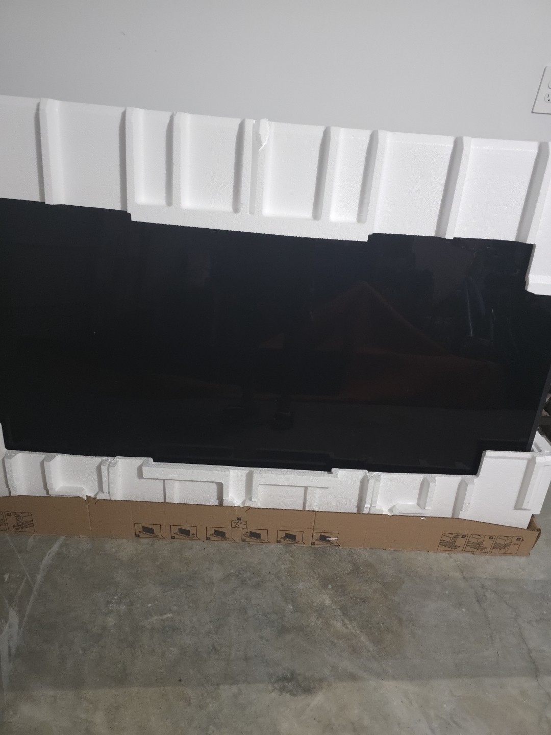 65 In Samsung TV Screen Damage Looking To Part It Out Or Sell As Is | eBay