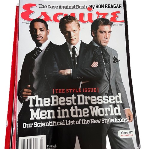 ESQUIRE Magazine September 2004 The Style Issue The Case against George W. Bush | eBay