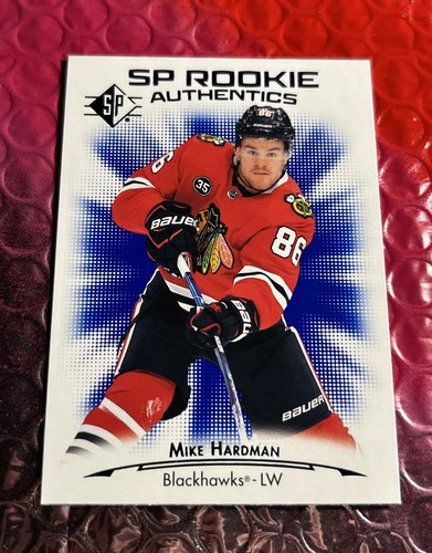 2021-22 Upper Deck SP Mike Hardman Rookie Authentics Blue RC #138 ...