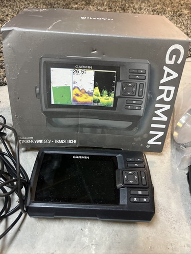 Garmin GPS |STRIKER Vivid 5cv | Fish-finder With | Saltwater ...
