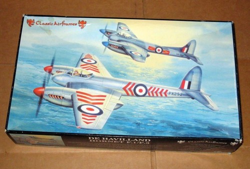 Classic Airframes 1:48 De Havilland Hornet F.1/F.3 RAF Fighter Detailed ...