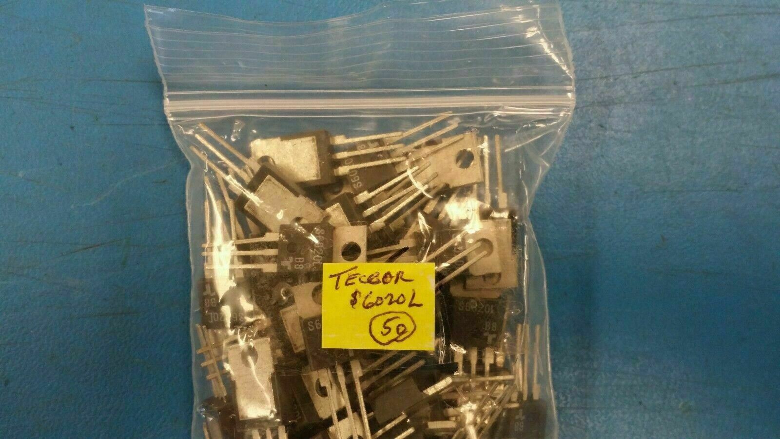 (5 PCS) S6020L SCR 600V 20A Standard Recovery TO-220 Isolated Tab ROHS ...