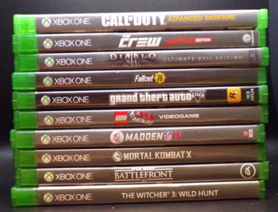Xbox One games used - Lot 1 | eBay