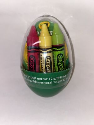 Lip Smacker Crayola Crayon Flavored Lip Balm Trio 3-Pack, Easter Egg ...