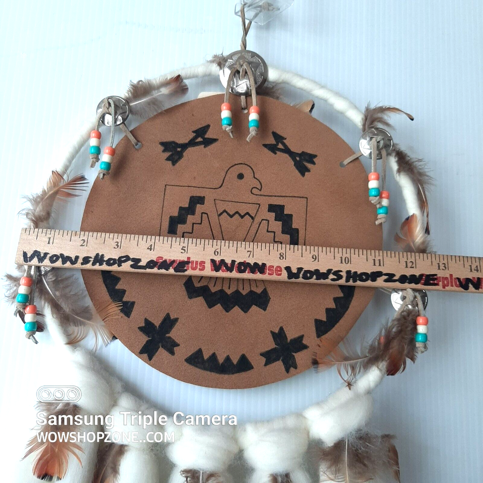 Vintage Native American Dream Catcher Indian Handmade Mandala Shield ...