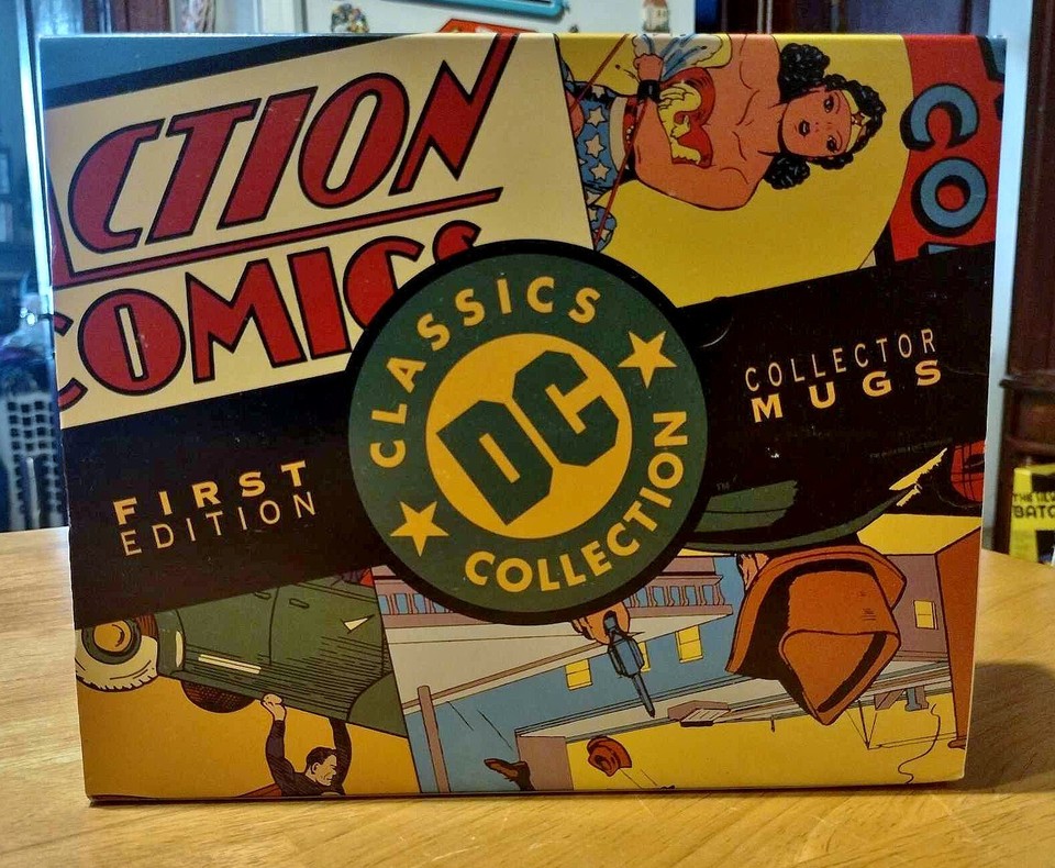 DC Classic Collection First Edition Mug Set DC Comics | eBay