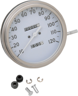 DRAG SPECIALTIES FL-Style 2240:60 Speedometer - '36-'40 Face 72394M DS ...