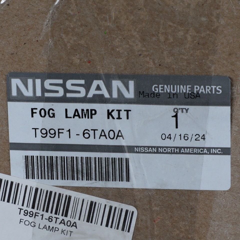 NEW OEM Nissan 2023-2025 Pathfinder Fog Lights Lamps & Switch Kit T99F1 ...
