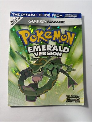 POKÉMON Emerald Version Official Guide from Nintendo Power - NO POSTER ...