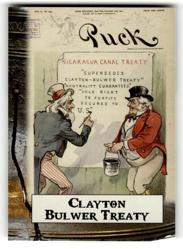 2020 Historic Autographs POTUS The First 36 #63 Clayton Bulwer Treaty ...