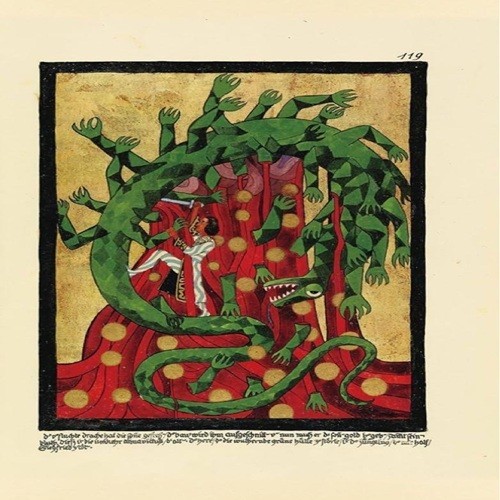 C.G. Jung The Red Book Liber Novus Plates Illustration Japan Edition ...