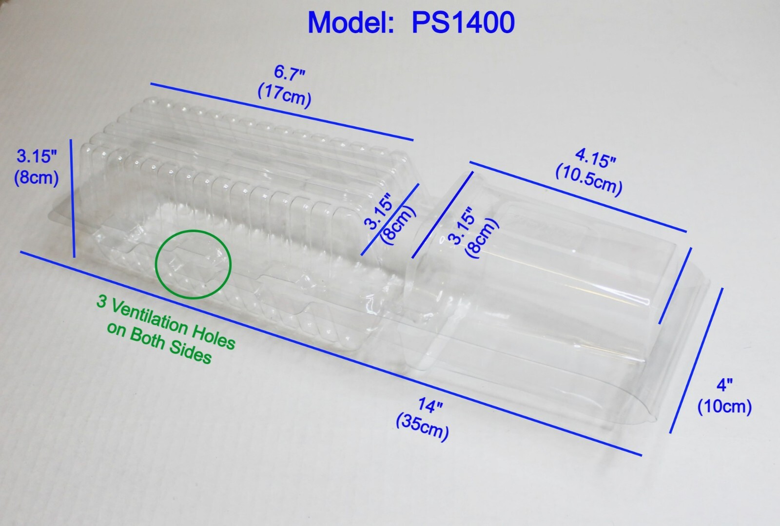 Live Plant Shipper PS1400 Clone Shipping Clamshell Packaging | eBay