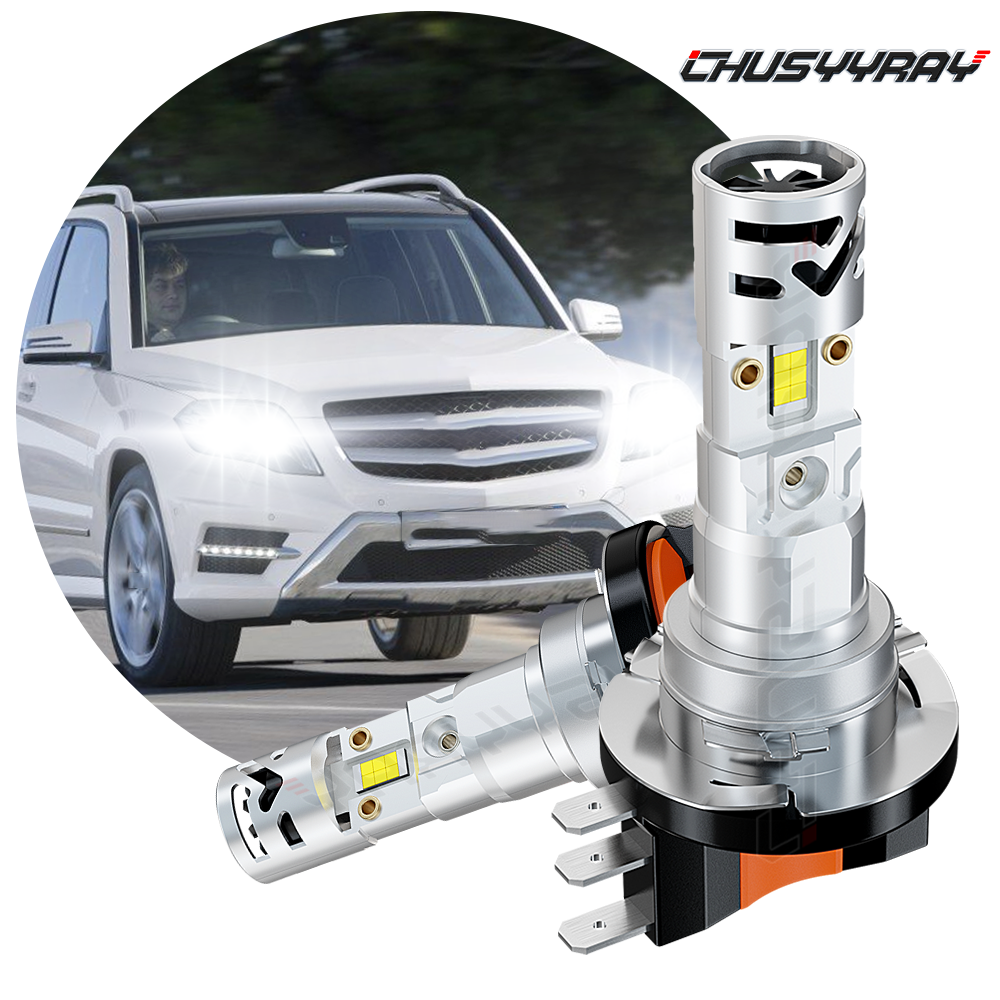 2x H15 LED Headlight Bulbs High Beam Lamps For MERCEDES-BENZ GLA250 ...