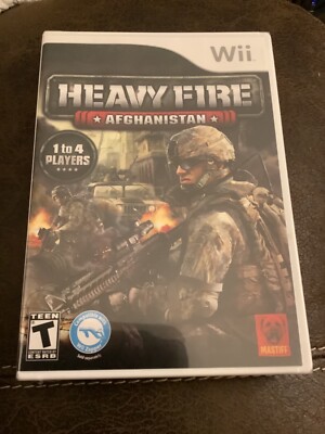 Heavy Fire: Afghanistan Wii Game (Nintendo Wii, 2011) Brand New ...