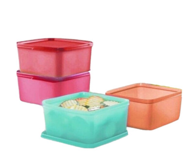 Tupperware Assorted Keep Tab Rectangle Container 1.2 ltr Store Fruit ...