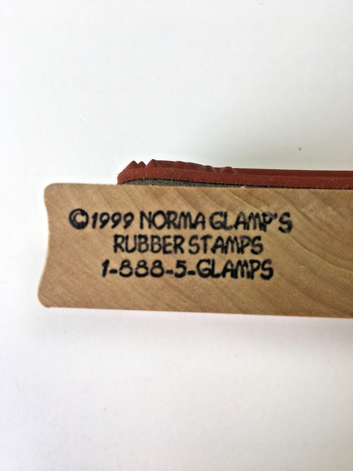 Norma Glamp's Rubber Stamps - Column with Cake - NEW | eBay
