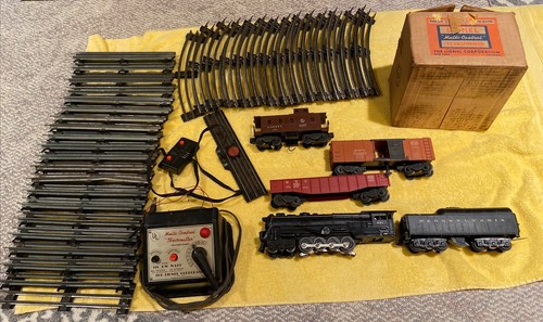 1950s Lionel O gauge postwar train set Locomotive 681 Pennsylvania ...