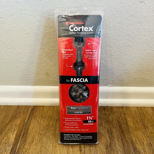 FastenMaster Cortex Hidden Fastening System | Fascia | Island Mist | 1 ...