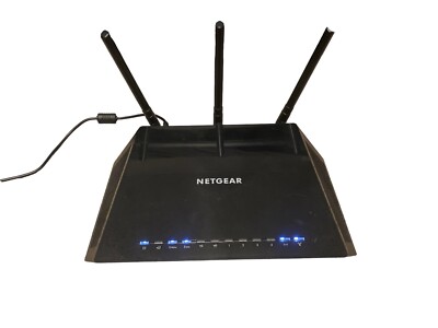 Netgear AC1750 R6400-100NAS 1300 Mbps 4-Port Gigabit Wireless AC Router ...